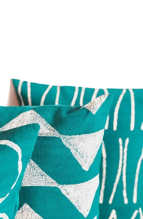 MBARE Sadza Triangles Pillow Coverseychelles 18'