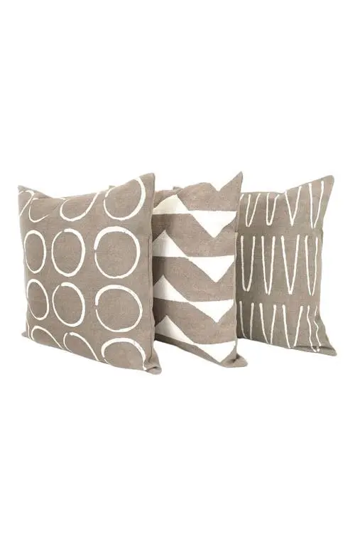 MBARE Sadza Lines Pillow Coversavanna 18"