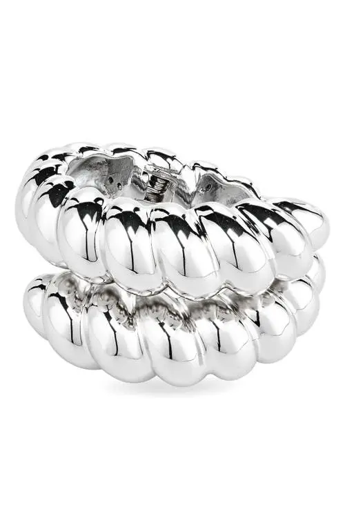 JULIETTA Rhonda Cuff Bracelet - Silver