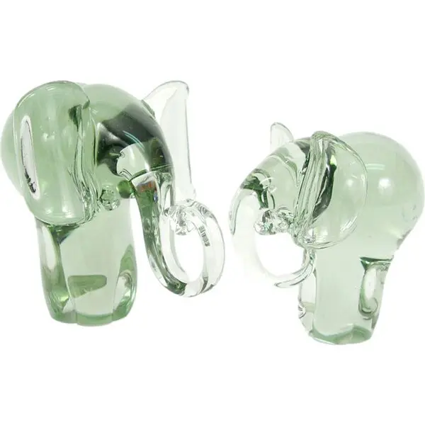 MBARE Recycled Glass Elephant
