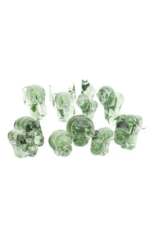 MBARE Recycled Glass Elephant