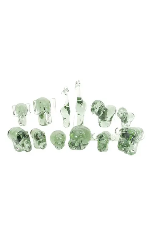 MBARE Recycled Glass Elephant