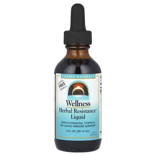 SOURCE NATURALS Wellness Herbal Resistance Liquid 59.14 Milliliters - One-color