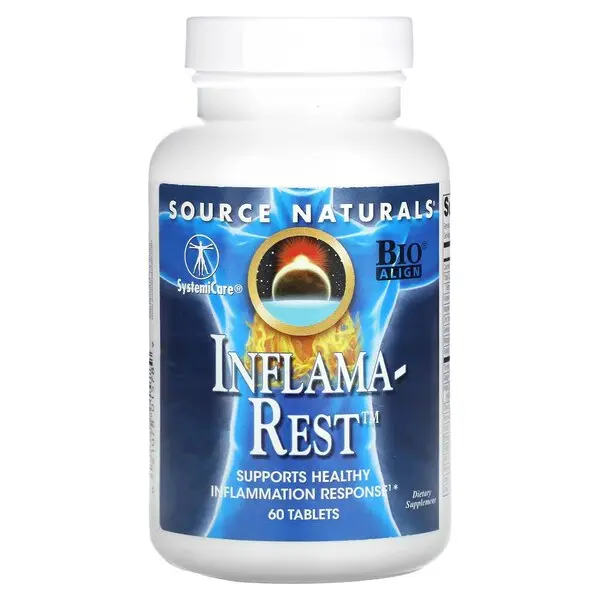 SOURCE NATURALS Inflama-rest 60 Tablets - One-color