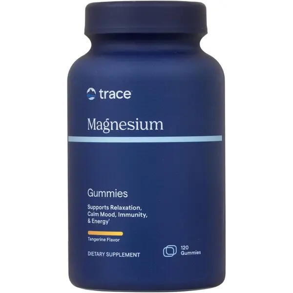 TRACE MINERALS Magnesium Gummies Tangerine 120 Gummies - One-color
