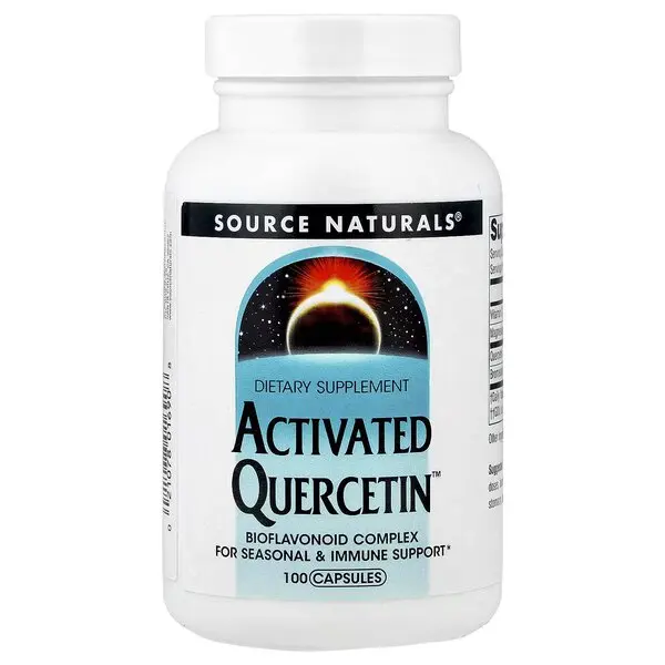 SOURCE NATURALS Activated Quercetin Tablets - One-color