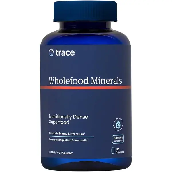 TRACE MINERALS Tm Ancestral Wholefood Minerals Capsules 180 Capsules - One-color