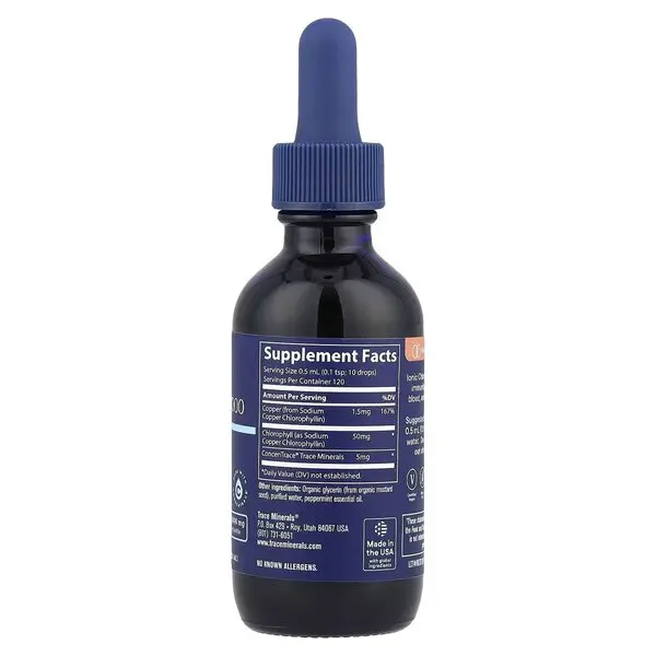 TRACE MINERALS Ionic Chlorophyll Liquid 59 Ml
