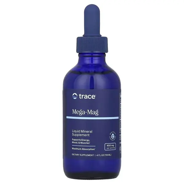 TRACE MINERALS Liquid Mega-mag 400mg 118 Ml - One-color