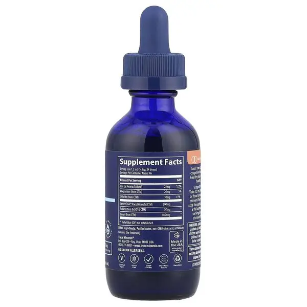 TRACE MINERALS Liquid Ionic Iron 22mg 56 Ml
