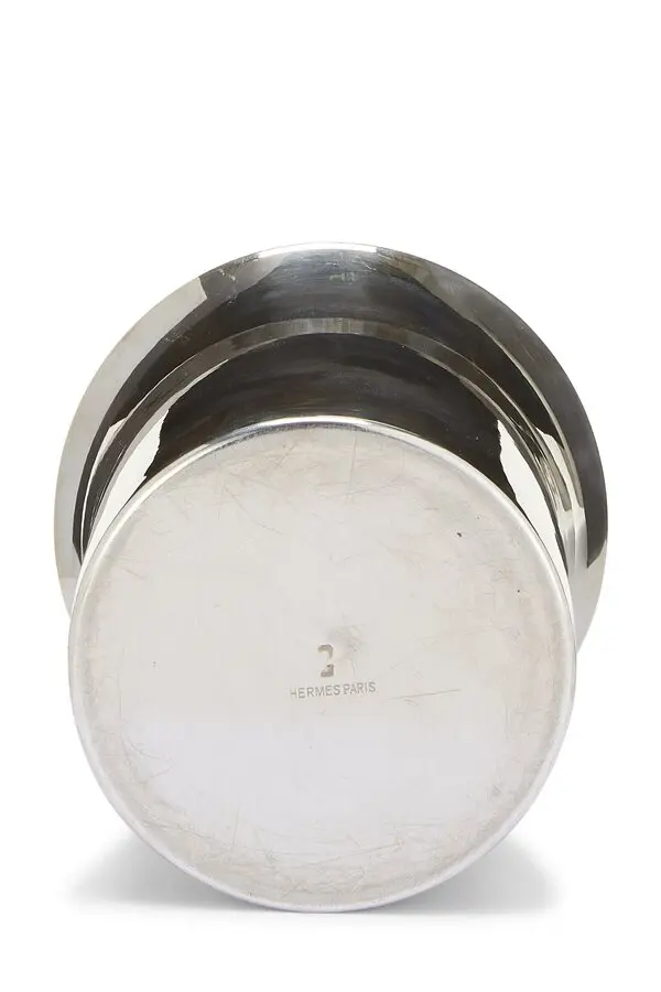 Hermès Plated Circular Vase