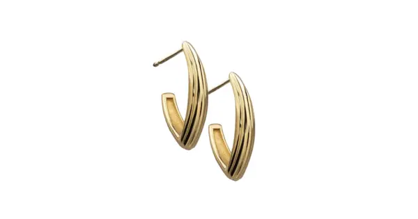 Jennifer Zeuner Jewelry Naia Hoop Earrings - One-color