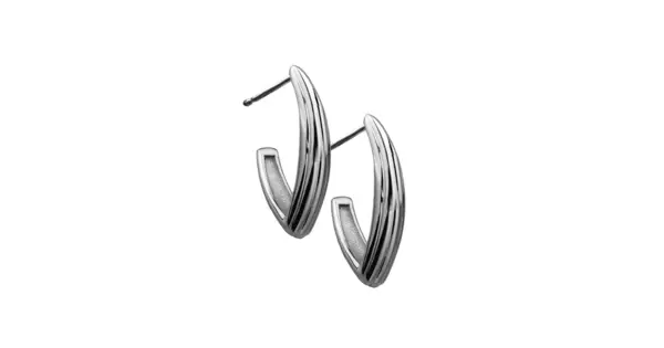 Jennifer Zeuner Jewelry Naia Hoop Earrings - One-color