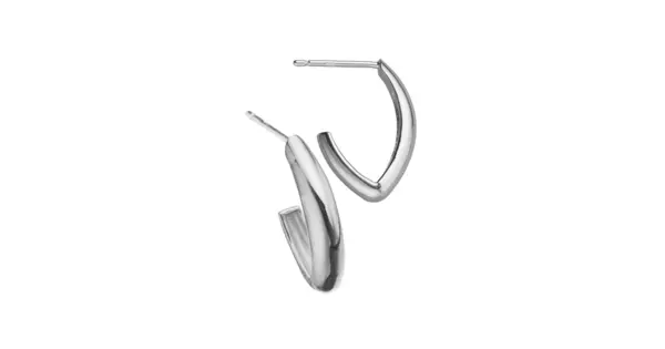 Jennifer Zeuner Jewelry Bo 3/4" Hoop Earrings - One-color