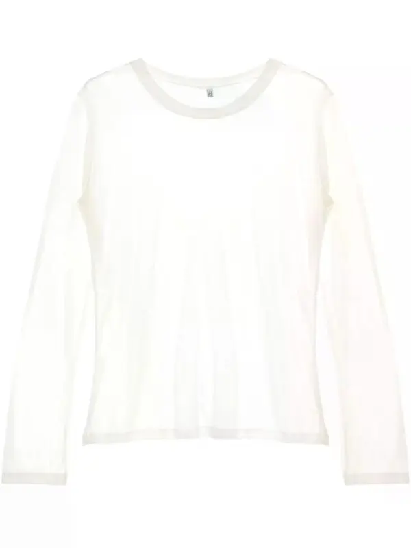 BASERANGE Long-sleeve T-shirt - Undyed