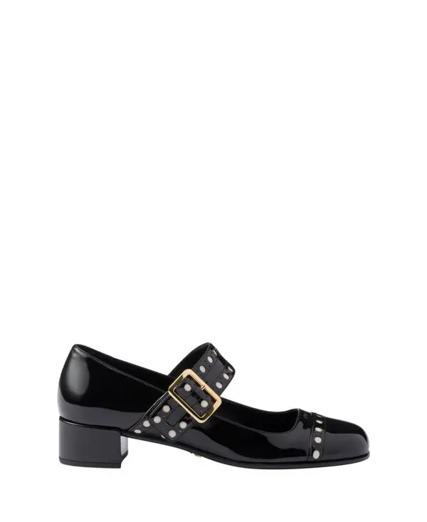 Prada Patent Leather Mary Jane Pumps