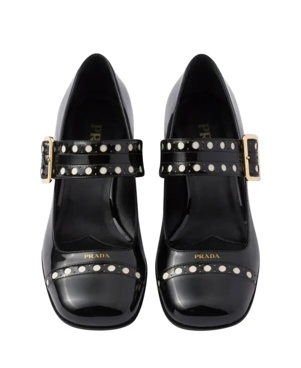 Prada Patent Leather Mary Jane Pumps