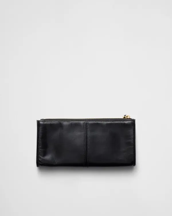 Prada Leather Pouch - Black
