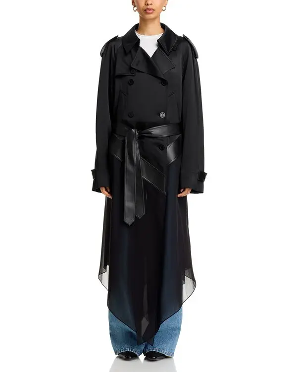 Helmut Lang Scarf Trench Coat