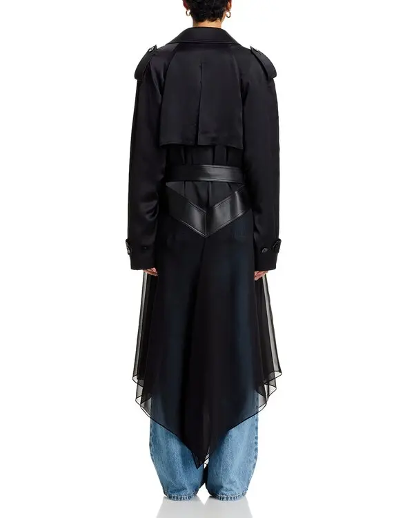 Helmut Lang Scarf Trench Coat
