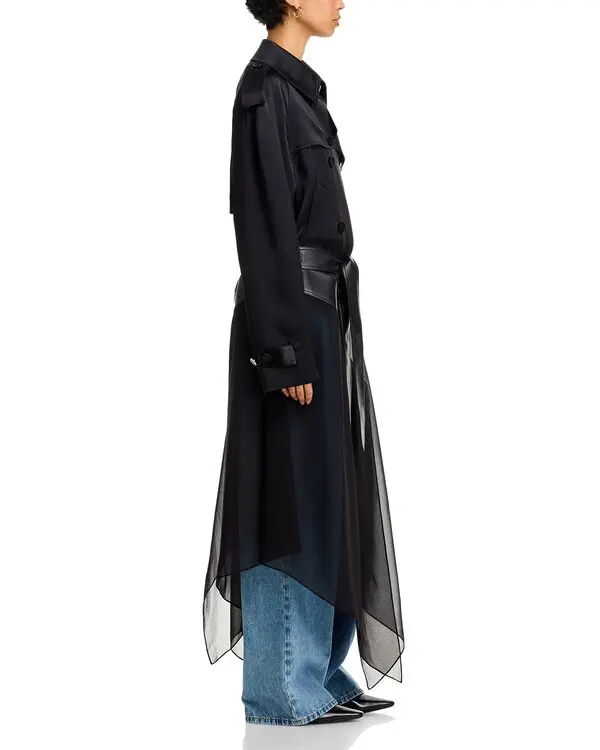 Helmut Lang Scarf Trench Coat