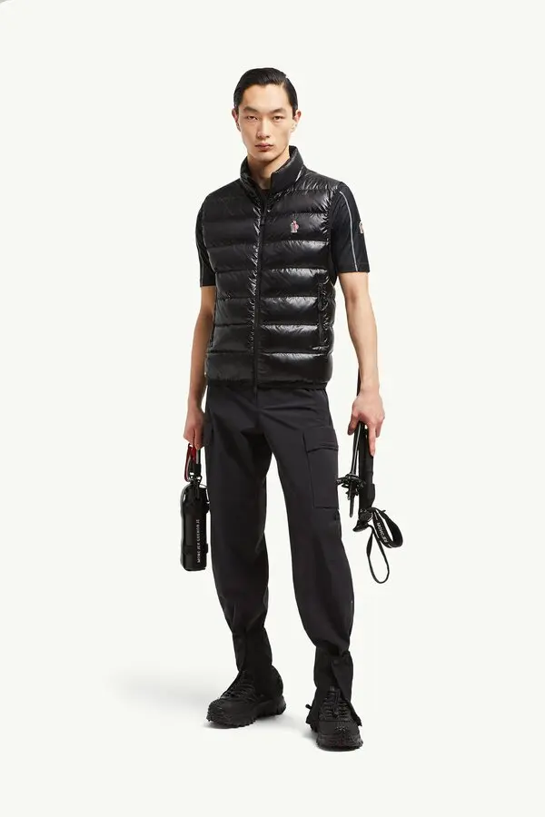 Moncler Down Vest - Black
