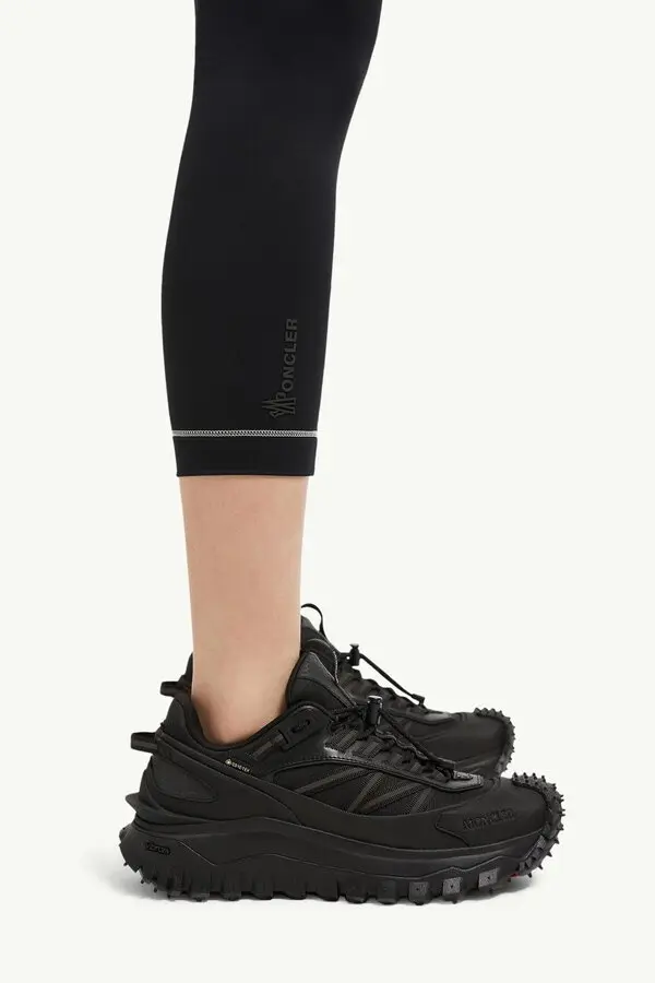 Moncler Logo Leggings - Black