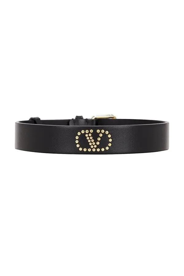 Valentino Garavani Signature V Logo Choker - Nero