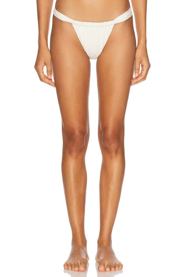 LA PORTE Chloe Bikini Bottom - Cloud
