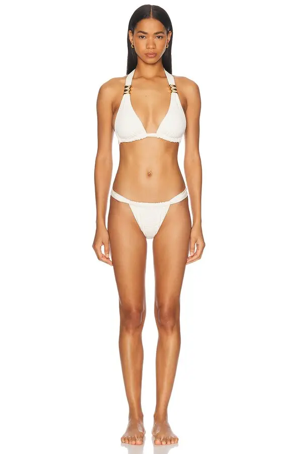 LA PORTE Chloe Bikini Bottom - Cloud