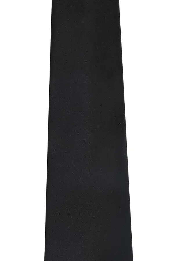 SAINT LAURENT SATIN TIE サンローラン ブラック Saint Laurent Satin Tie - Black | Editorialist