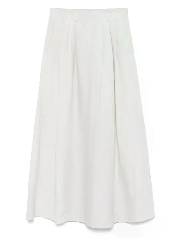 Giorgio Armani Linen Midi Skirt