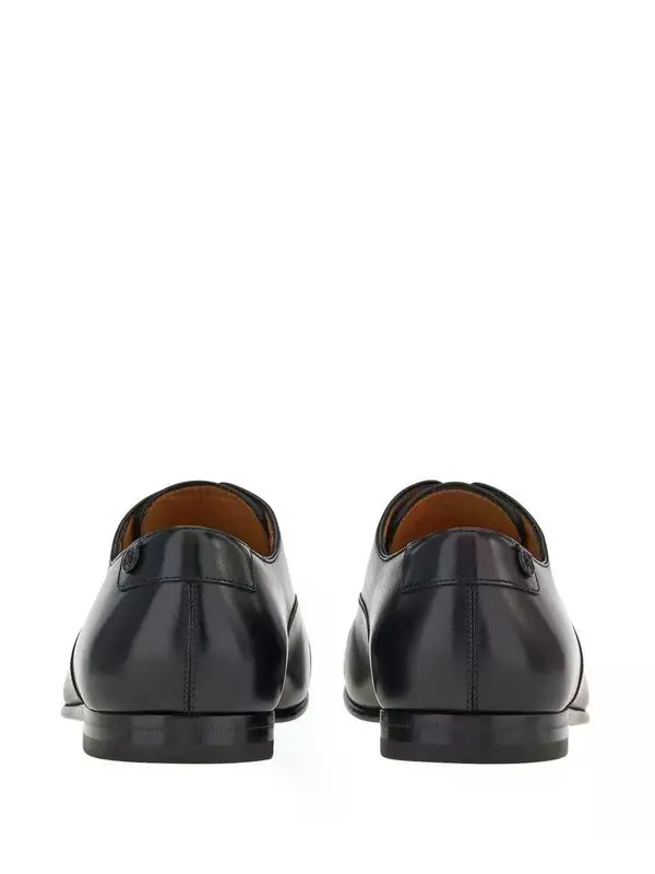 FERRAGAMO Almond-toe Derby Shoes
