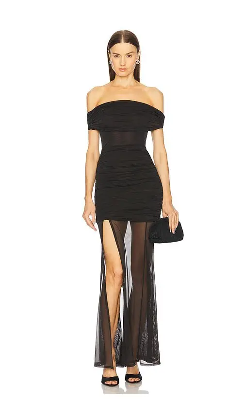 MICHAEL COSTELLO X Heidi Gown - Black