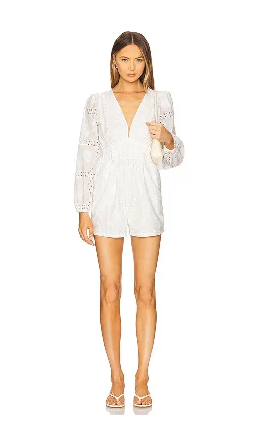 Yumi Kim Abigail Romper - Lyon Lace