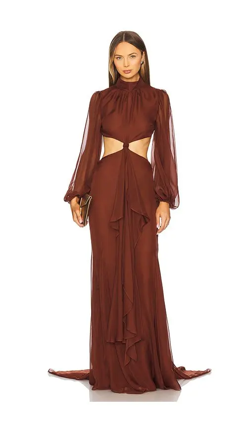 Retrofete Rosalinda Chiffon Gown