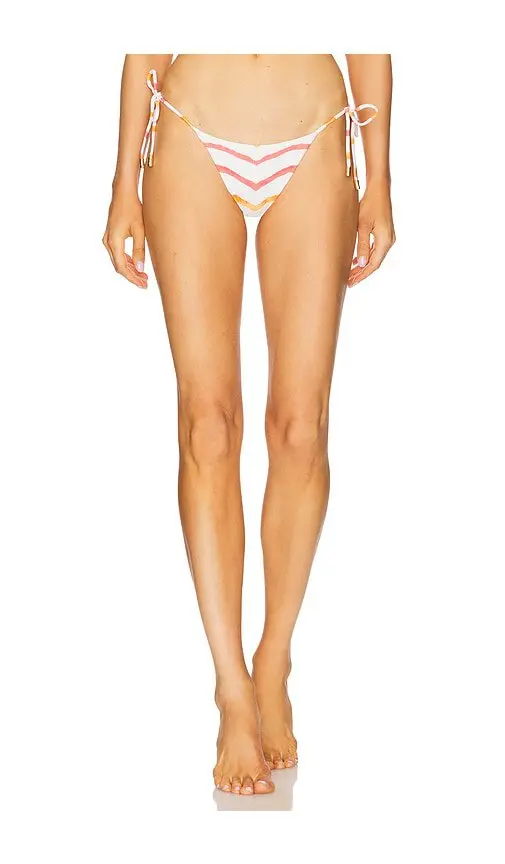 VIX PAULA HERMANNY Tie Side Bikini Bottom - Sandstone
