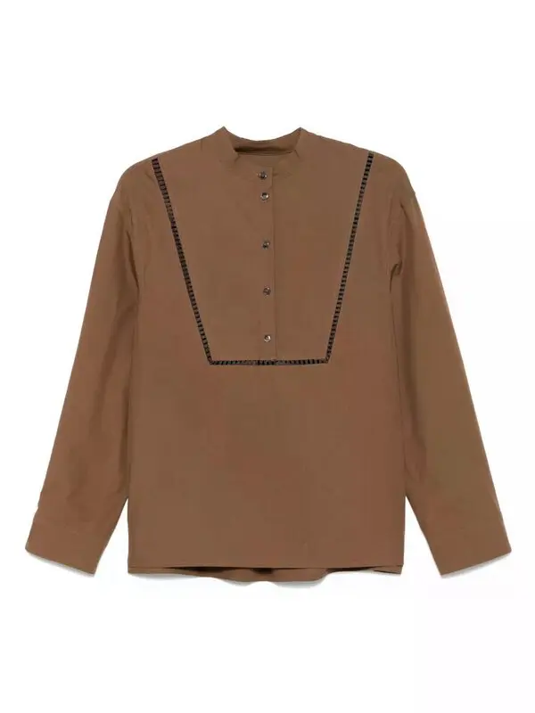 YVES SALOMON Poplin Blouse