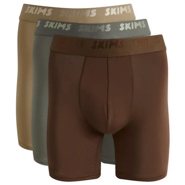 SKIMS 5” Boxer Brief 3-pack - Desert Multi