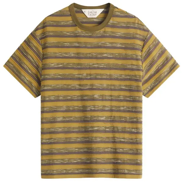BRAIN DEAD Casey Striped T-shirt