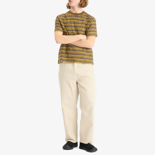 BRAIN DEAD Casey Striped T-shirt