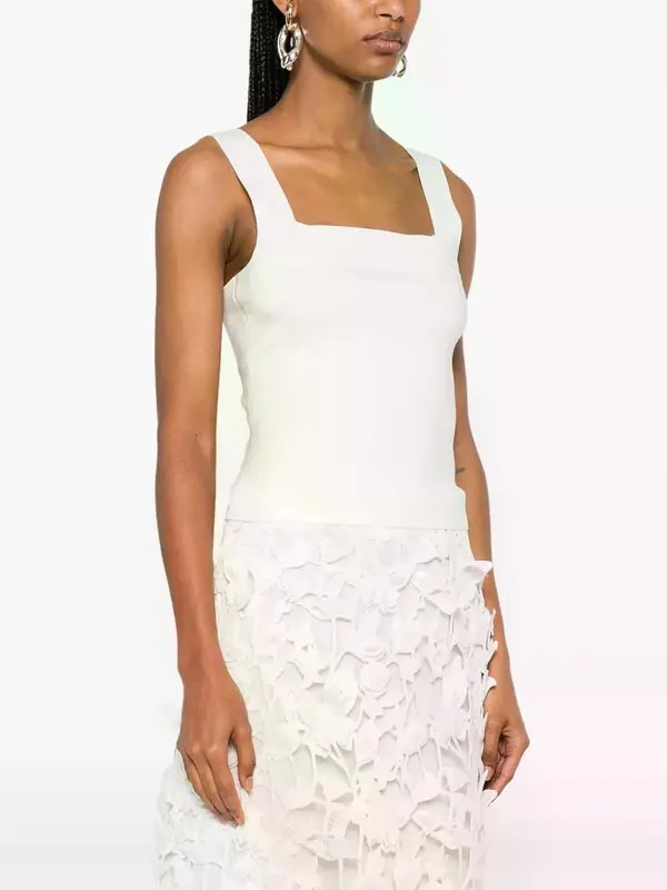 Simkhai Madine Tank Top - White