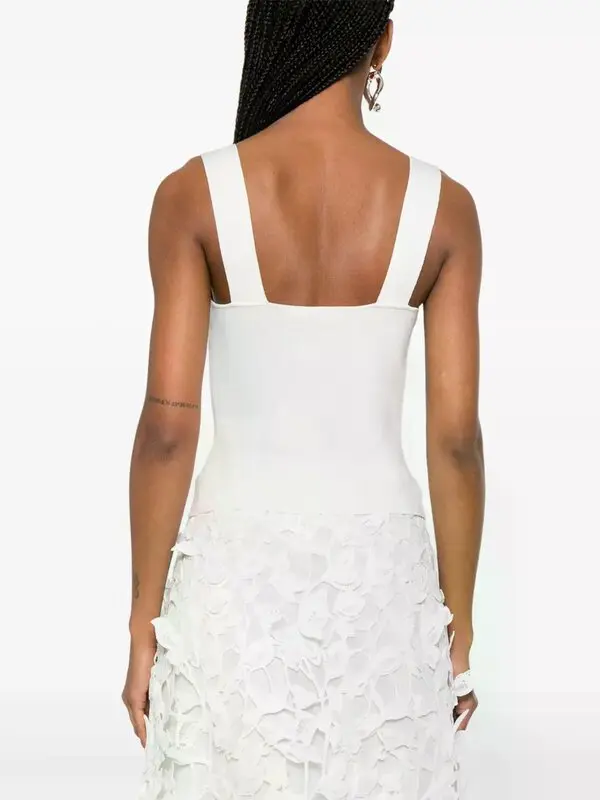 Simkhai Madine Tank Top - White