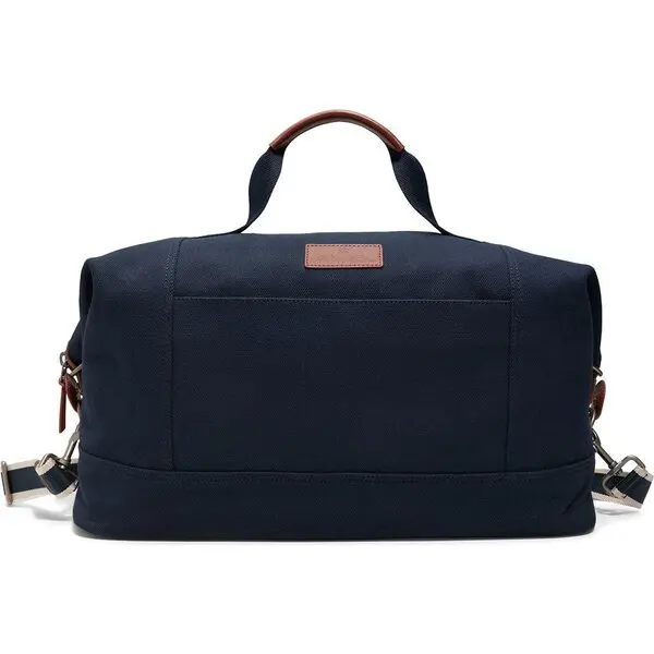 Brooks Brothers Lafayette Cotton Canvas Duffle Bag - Navy