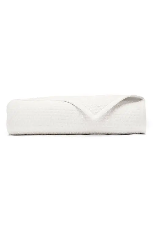 BOLL & BRANCH Signature Texture Stitch Organic Cotton Quilt - White