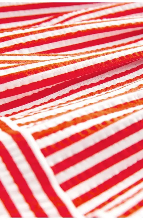 NEXT Stripe Tiered Cotton Maxi Skirt