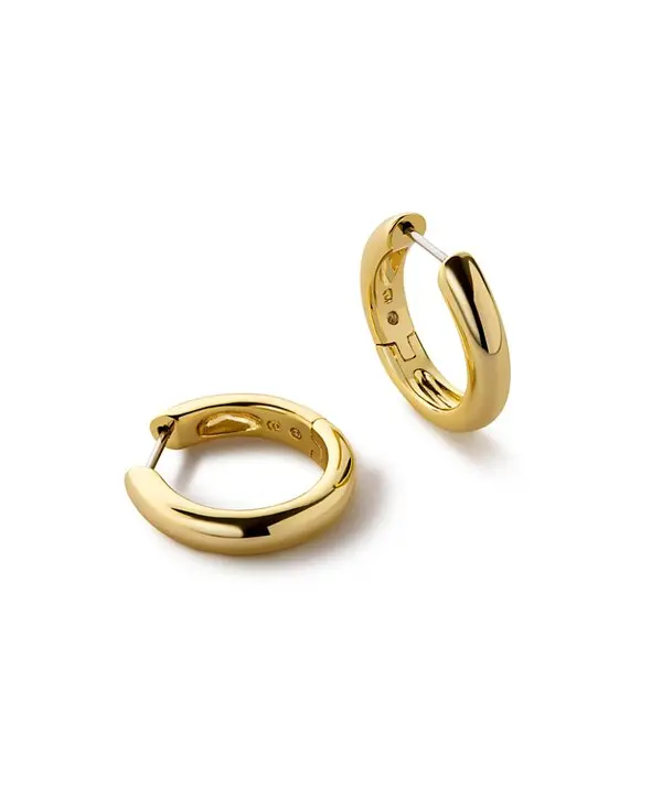 ANA LUISA Giulia Medium Hoop Earrings - Gold