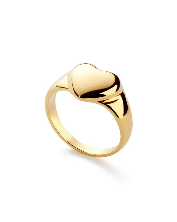 ANA LUISA Isla Heart Ring - Gold