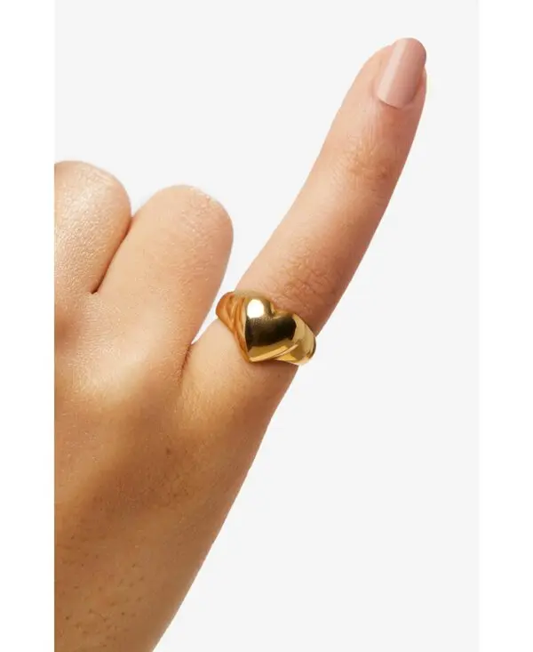 ANA LUISA Isla Heart Ring