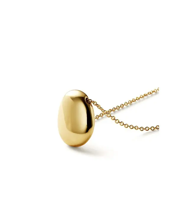 ANA LUISA Pendant Pebble Mini Necklace - Gold